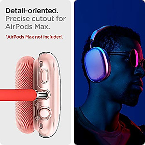 Spigen Ultra Hybrid PRO Designed for Airpods Max Case Cover Protective Ear Cup Covers - Crystal Clear