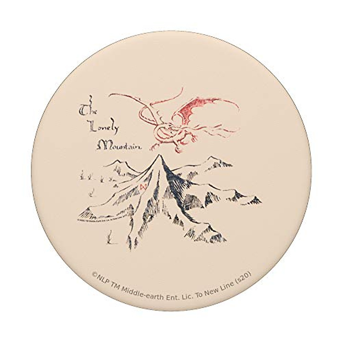 The Hobbit Lonely Mountain PopSockets Swappable PopGrip
