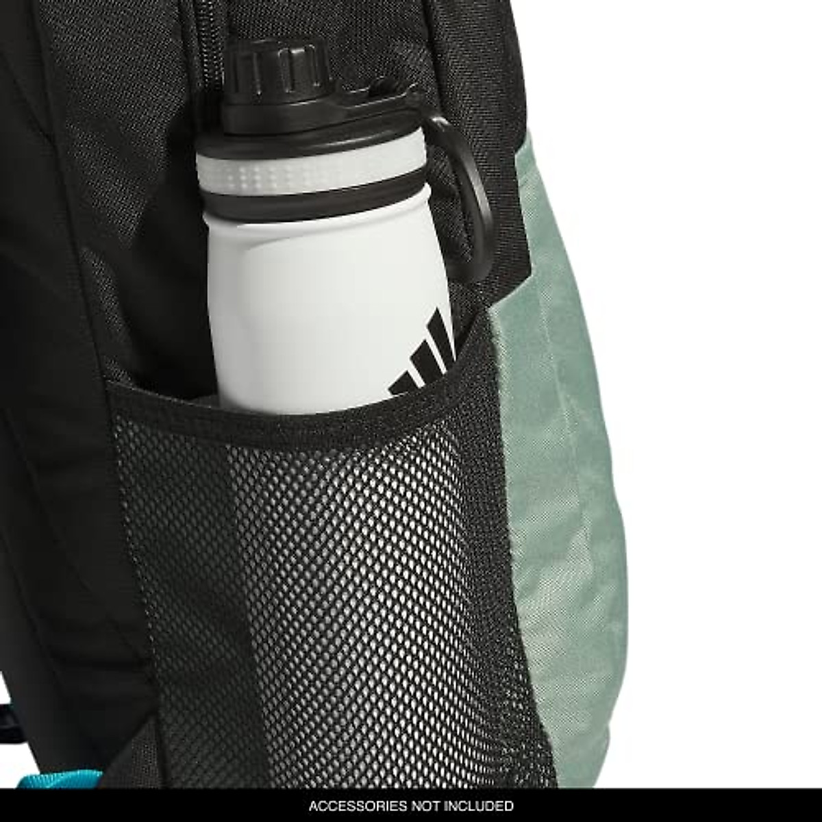 adidas Ready Backpack, Silver Green/Black/Bright Red, One Size