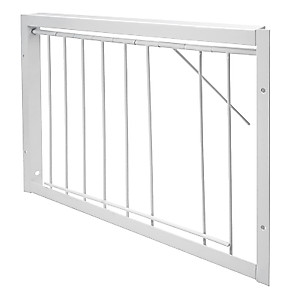 Junniu 15.7in/40cm Pigeon Cage Door One Way Entrance Door Bird T-Trap Birdcage Iron Wire Trap Door for Racing Pigeon Bird Cage Breeding Supply, 15.7in (40cm)