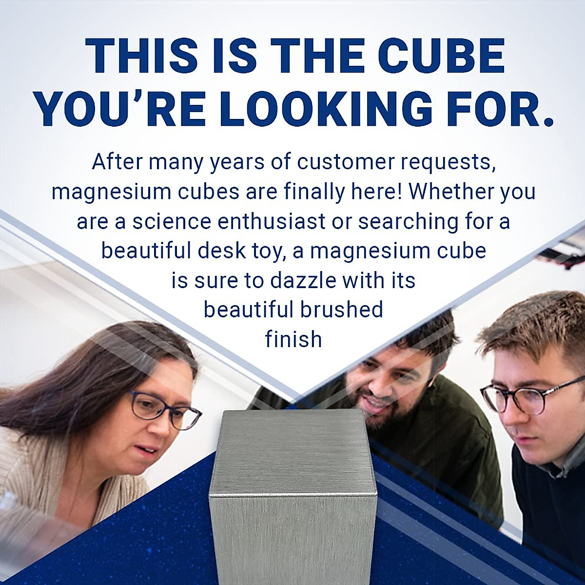 1.5" Magnesium Cube