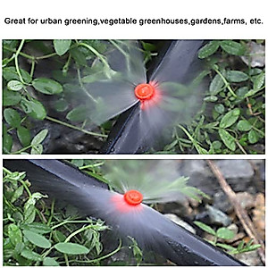 150 PCS Micro Atomizing Garden Sprinkler Sprayer,Garden Lawn Water Spray Misting Nozzle for Plants Irrigation System(90/180/360 Degree)