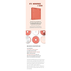 Dreamus, [DVD] [REISSUE PRE-ORDER] BTS MEMORIES OF 2019 DVD+Pre-Order Benefit (BTS2019DV)
