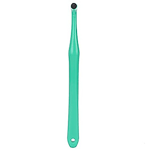 Tooth Stain Remover, Portable Washable Tartar Eraser Ergonomics Reusable Remove Tartar for Tooth Cleaning(green)