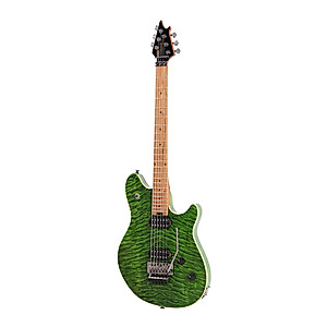 EVH Wolfgang Standard QM Electric Guitar - Transparent Green