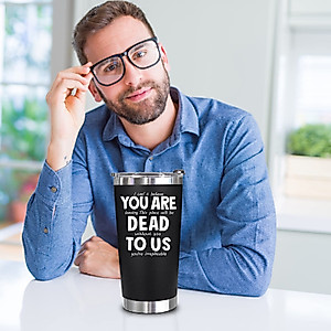 WECACYD Coworker Leaving Gifts - Christmas Gifts for Coworker Leaving Job Gifts - Going Away, Goodbye, Good Luck, New Job, Farewell, Retirement Gifts for Coworker, Boss, Friend - 20oz Tumbler