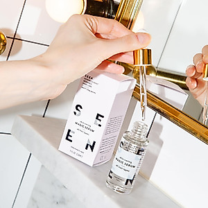 SEEN Magic Serum, Fragrance Free - Non-Comedogenic & Sulfate-Free Hair Serum- Anti Frizz- Dermatologist-Developed - Safe for Sensitive, Eczema & Acne Prone Skin