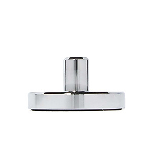 Leaf Shave | The Twig Razor & Thorn Razor Stand, Chrome - Weighted Metal Razor Stand with Non-Slip Grip