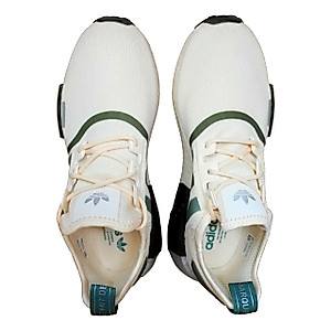 adidas Originals Women's NMD_R1 Shoes GX6490 (Cream/Green, 10)