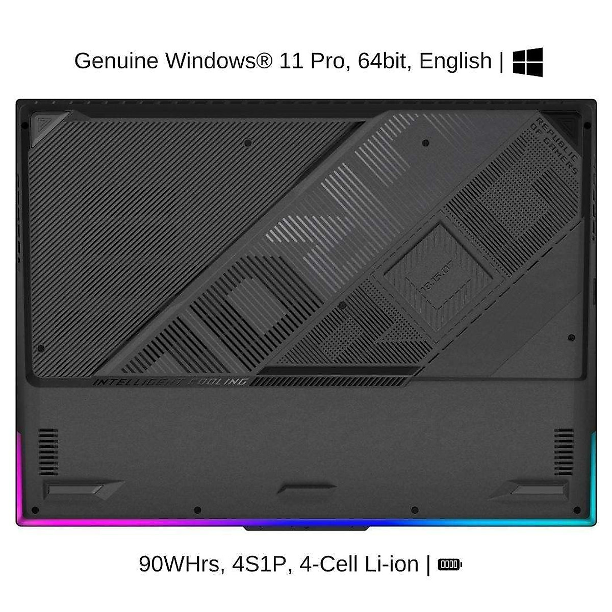 HIDevolution [2023] ASUS ROG Strix G18 G814JZ 18" QHD+ 240Hz, 2.2 GHz i9-13980HX, RTX 4080, 32 GB DDR5 RAM, 2 TB PCIe SSD, Windows 11 Home