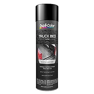 Dupli-Color TR250 Truck Bed Coating Spray Paint - Black - 16.5 oz. Aerosol Can