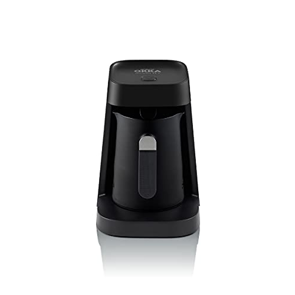 Arzum Okka Jet Automatic Turkish Coffee Maker, Black/Chrome (OK0017-KUL)
