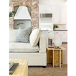 ALBANY PARK Kova 84" Modern Modular Sofa Sectional, Beige