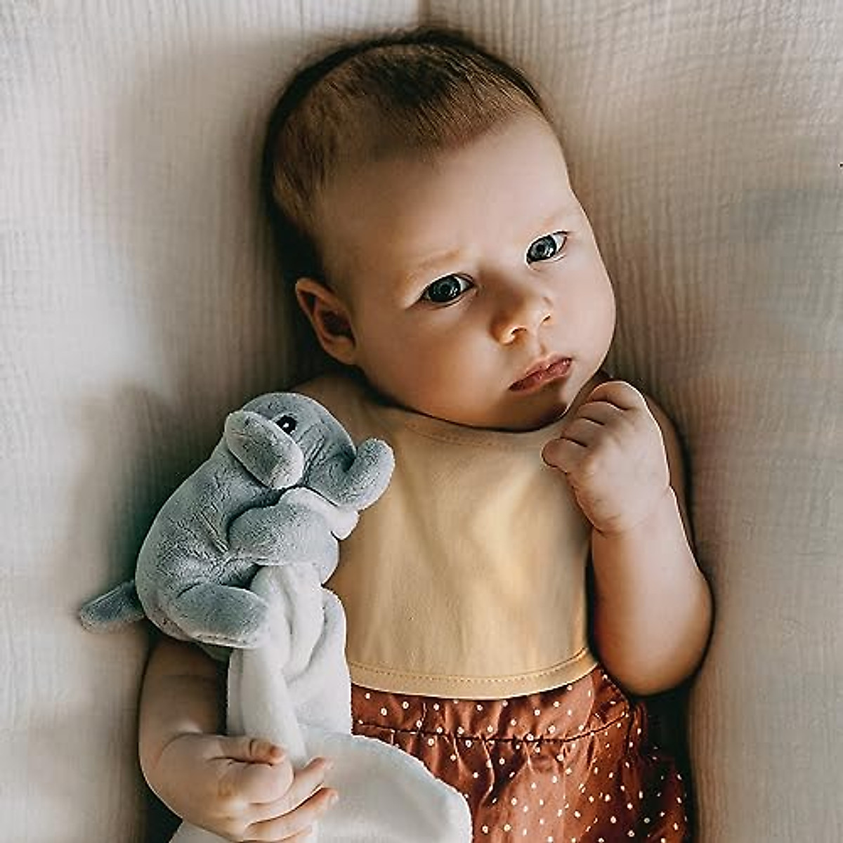 Baby Snap Bibs for Boys Girls,10 Pack Bandana Drool Bibs with Snap,Organic Cotton Snap Closure Bibs for Newborn