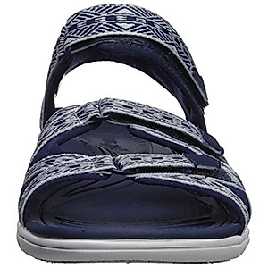 Ryka Women's SAVANNAH Sandal, medieval blue/soft blue, 7.5 M US