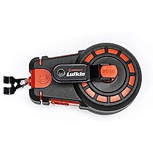 Crescent Lufkin 50' Compact Chalk Reel with Blue Chalk, CL50