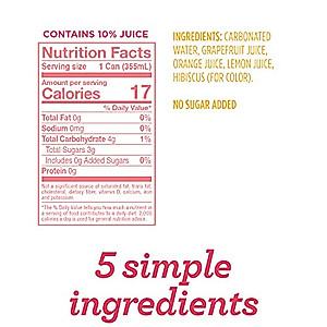 Spindrift Sparkling Water, 4 Flavor Variety Pack, Made with Real Squeezed Fruit, 12 Fl Oz (Pack of 20)