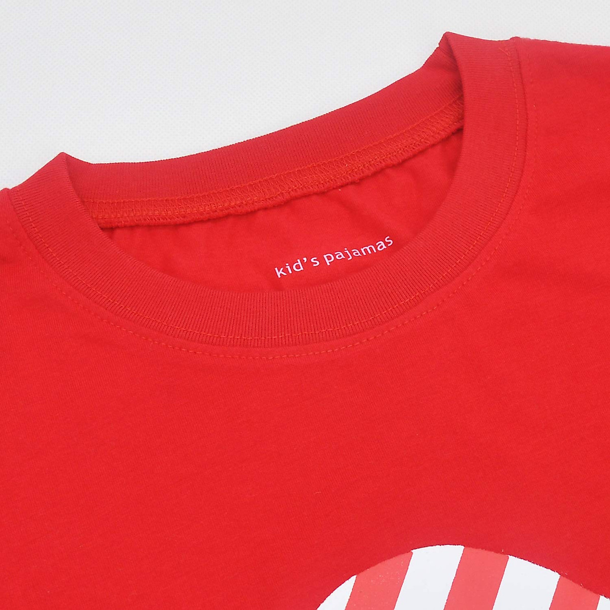 Tphon Girls Christmas Pajamas Toddler Boy Kids Holiday Pajamas Set Santa PJS Winter Sleepwear Children Clothes(Red,2T)