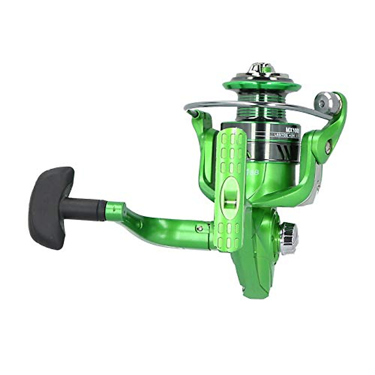 OUKENS Fishing Reels and Fishing Maintenance Tools Spinning Reel, Spinning Fishing Reels Powerful Metal Body 5.2:1 Gear Ratio for Freshwater