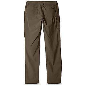 Solstice Apparel Women's Stretch Roll Up Pant, Bark, 14