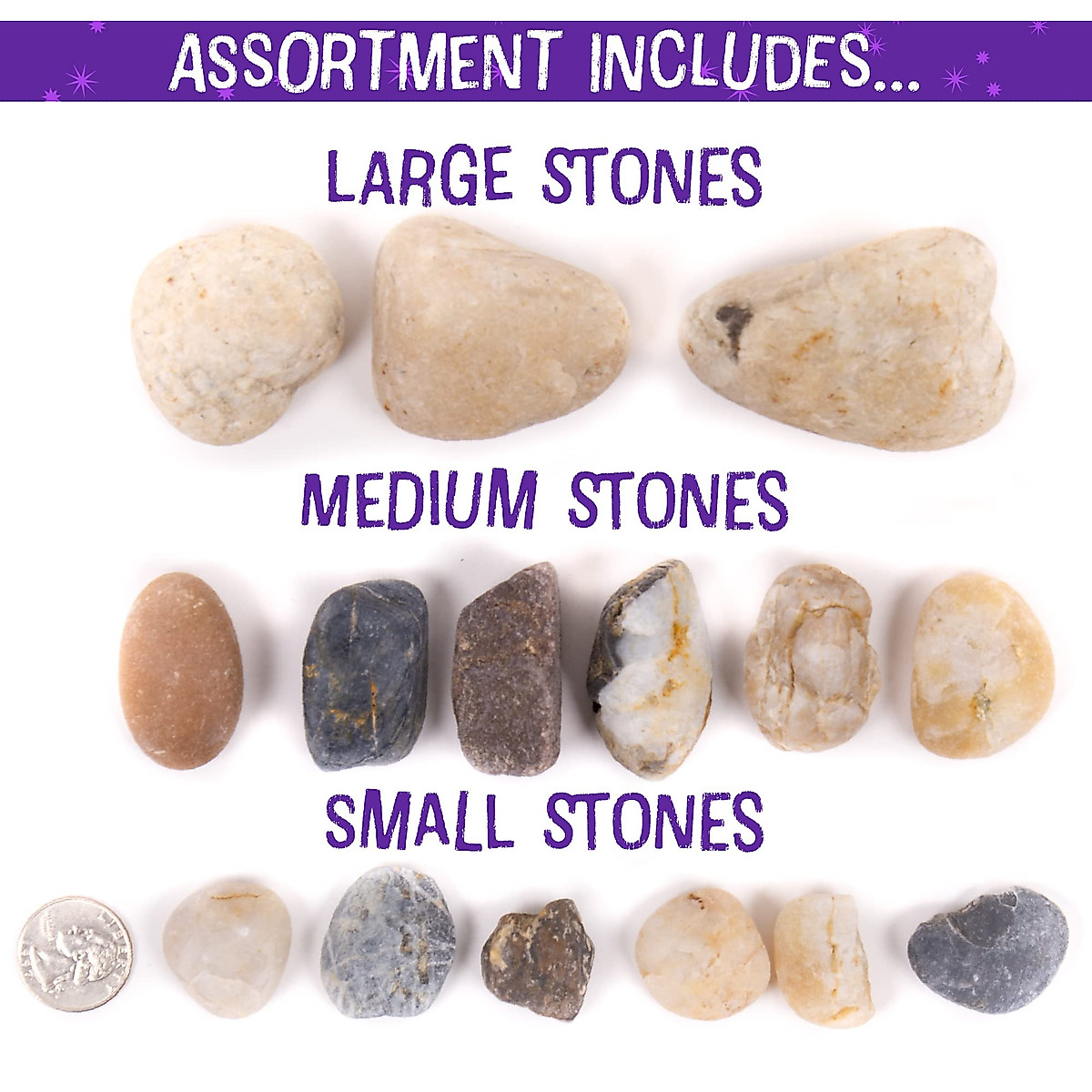 Galaxy Paint Your Own Rock Art by Horizon Group USA, Black