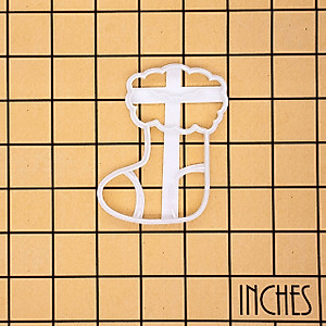 Christmas Stocking cookie cutter, 1 piece - Bakerlogy