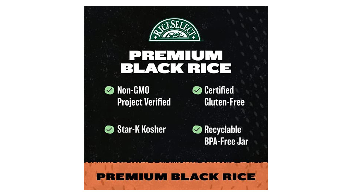 Premium Black Rice - Healthy Gluten-Free Whole Grain | RiceSelect