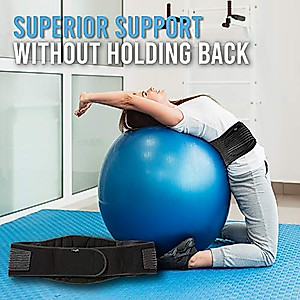 Lumbar Support Back Brace for Men and Women (Plus Size 50" - 70")