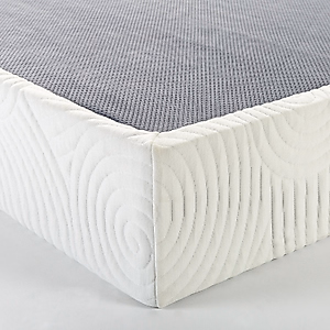 ZINUS Quick Lock Metal Smart Box Spring, 7.5 Inch Mattress Foundation, Strong Metal Structure, Easy Assembly, King, White