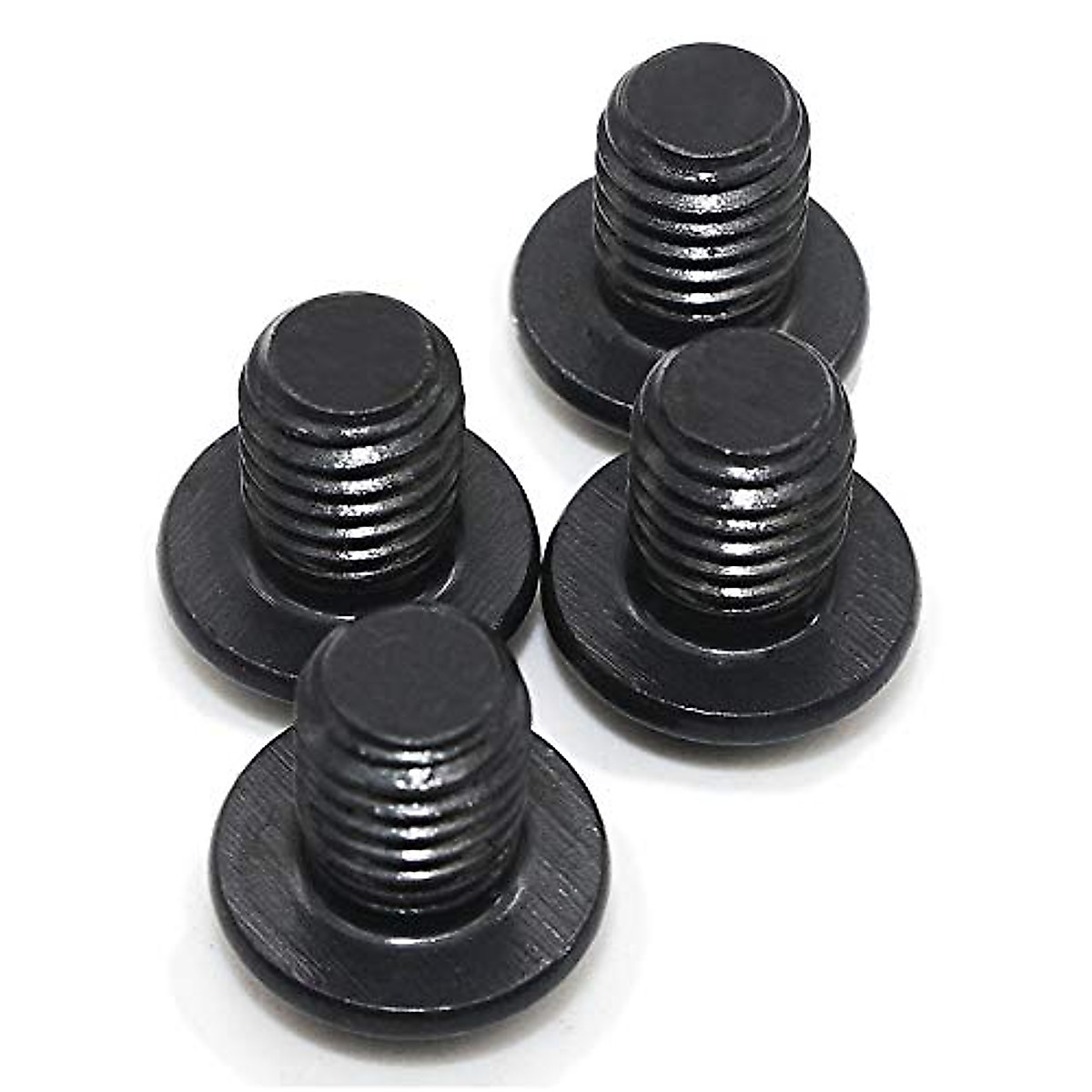 FullerKreg M4-0.7 x 6mm Button Head Socket Cap Screw, ISO 7380 Hex Drive, Class 10.9, Black Oxide Finish, Alloy Steel (Pkg of 100)