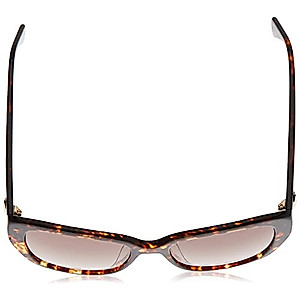 Kate Spade New York Women's Kenzie/G/S Rectangle Sunglasses, Dark Havana/Brown Gradient, One Size