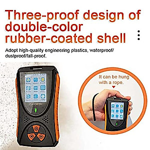 Ben Zhan Geiger Counter Dose Alarm Device, Nuclear Radiation Detector, Dosimeter Monitor Portable Digital Meter High Sensitivity Accuracy