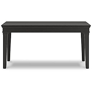 Signature Design by Ashley Beckincreek Retro Home Office Desk for Writing, Black