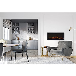 Remii 45" Extra Slim Indoor or Outdoor Electric Fireplace