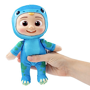 CoComelon 8-Inch JJ & Cody Dinosaur 2-Pack Plush - Officially Licensed - Quality Soft Stuffed Animal Doll - Toy for Toddlers & Preschoolers - Gift for Kids, Boys & Girls - Set of 2