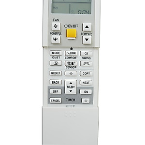 Universal Replacement Remote Control Compatible for Daikin ARC452A8 ARC452A9 ARC452A10 ARC452A11 ARC452A12 ARC452A13 ARC452A14 Air Conditioner