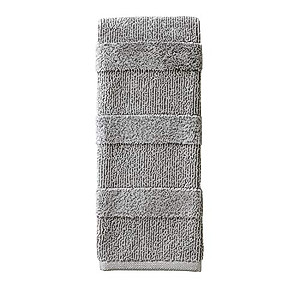 SKL HOME by Saturday Knight Ltd. V1359010835203 Efrie Hand Towel Set, 13" x 5.5", Gray