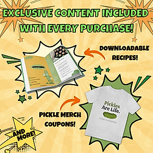 Pickle Pal Pickle Container with Strainer | Jalapeno Container with Pickle Grabber | Pickle Jar with Strainer Flip for Olives, Fruit, Veggie Containers | Pickle Holder 40 oz | Chamoy Pickle Kit