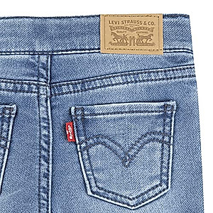 Levi's Baby Girls' Denim Shorty Shorts, Jive Cool, 12M