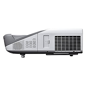 ViewSonic 1080p Projector Ultra Short Throw with RGB Rec 709 100,000:1 and Low Input Latency for Gaming, Watch Netflix with Dongle (PX800HD)
