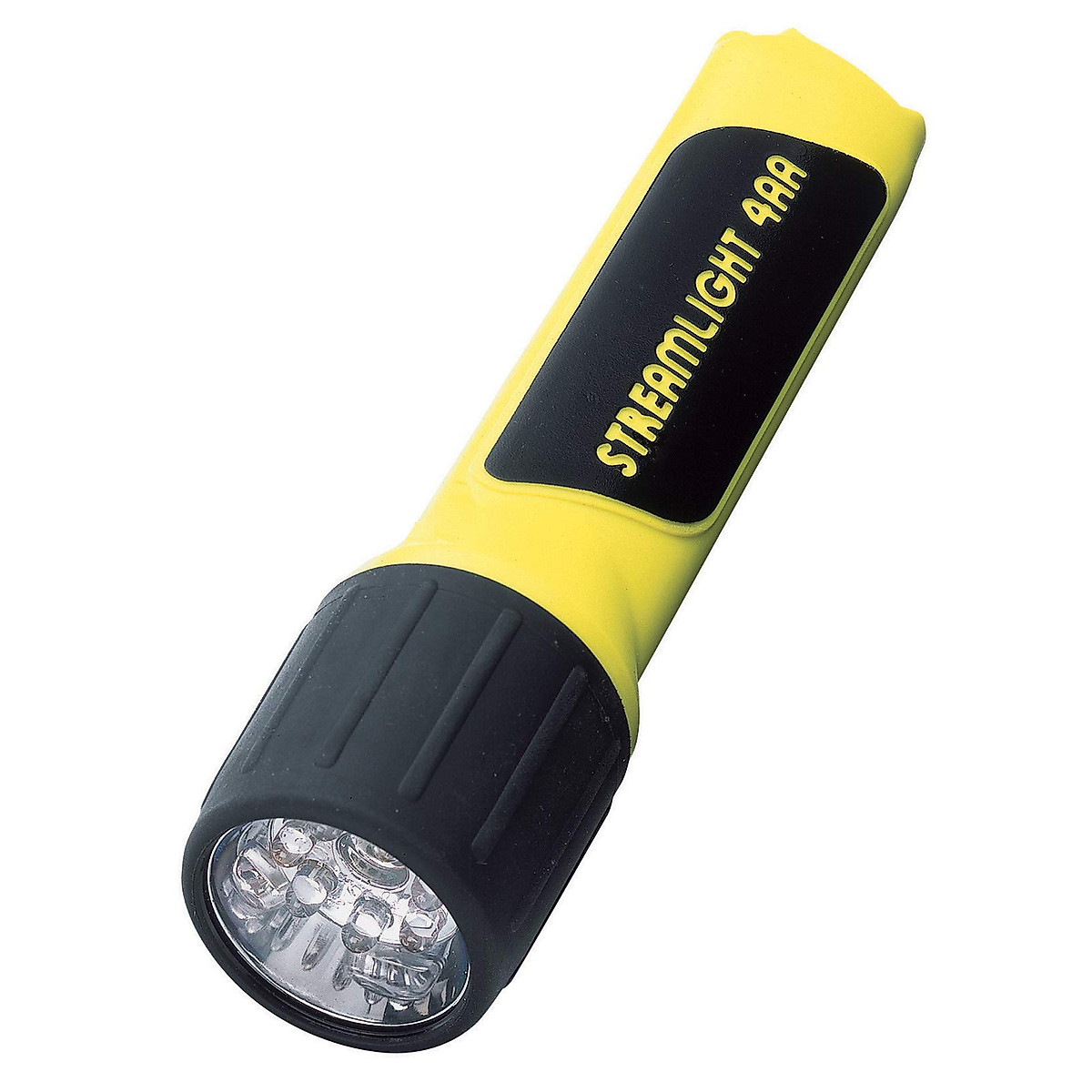 Streamlight 68200 4AA ProPolymer LED Flashlight with White LEDs, Yellow - 67 Lumens