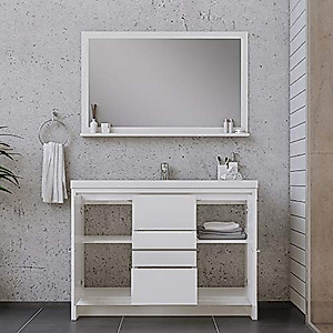 Alya Bath Sortino Bathroom Vanity, White