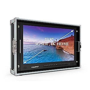 LILLIPUT BM230-4K 23.8 Inch 4K (3840 x 2160) Ultra-HD Resolution Broadcast Field Monitor