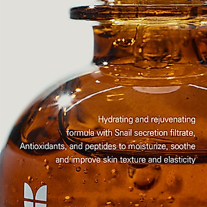 MIZON Snail Repair Intensive Ampoule Snail Mucin with Hyaluronic Acid Vitamin E Adenosine Elasticity Booster Skin Nutrition (30ml 1.01 fl oz)