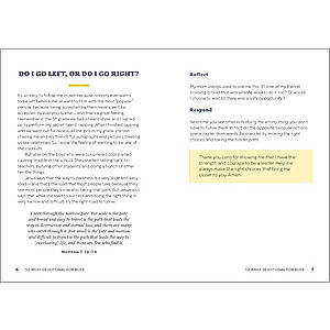 52-Week Devotional for Boys: Prayers for Growth and Inspiration