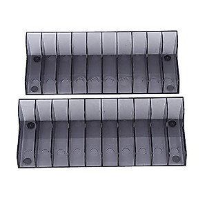 HRST0946 Games Rack, 2 Pcs Waterproof More Precise Game Card Holder Dust-Proof for/Slim/PRO for Pro Game Consoles