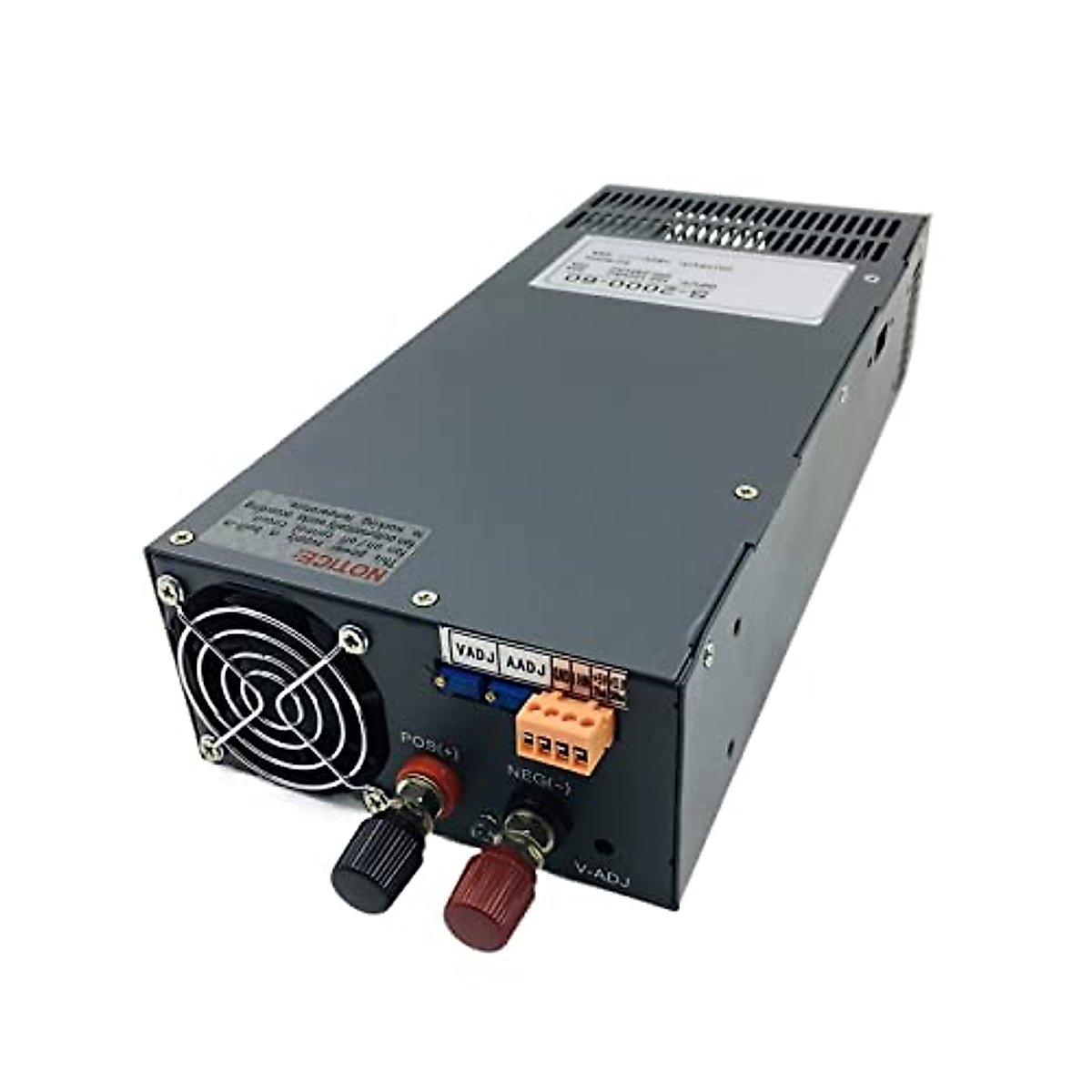 GIXAA DC Power Supply Variable 2000w AC-DC Switching Power Supply Adjustable DC Voltage& Current Power Supply LED Current Stabilizer Laboratory Bench Source with LCD Display