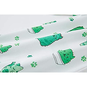 Owlivia Baby Rayon Made from Bamboo Footless Pajamas, Boys and Girls 2 Pack Zip up Sleep and Play, Long-Sleeve Coveralls(18-24 Months, Cactus & Off White)