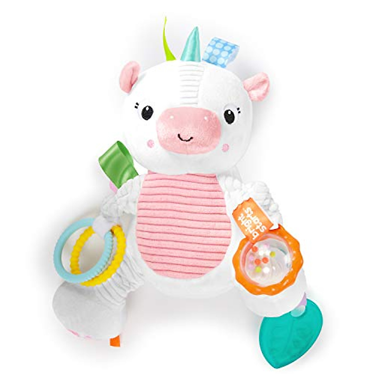 Bright Starts Bunch-O-Fun Plush Activity Toy - Unicorn, Ages 3 Months +