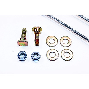 ATVWorks Compatible/Replacement for 2 Polaris 2005-2015 Ranger 500 700 800 900D Tailgate (Tail Gate) Cable Kits - Replaces OEM 7081445 & 7081215